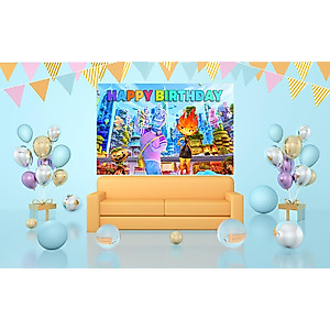 Fire Elemental Backdrop for Birthday Party Supplies 5x3ft Elemental Theme Baby Shower Banner for Birthday Party Cake Table Decoration