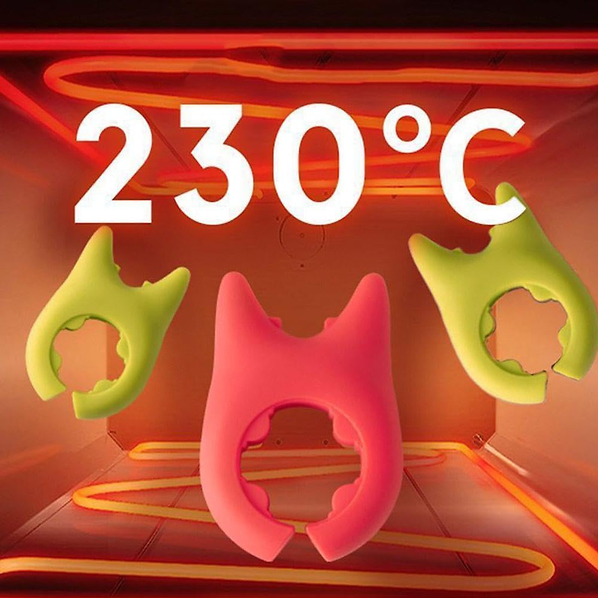 Spoon Pot Pan Holder Spatula Bracket Clips,2024 New Silicone Heat Resistance Non-Slip Spoon Rests,Rest Spoon Holder Steam Releaser for Pot Cooking,Wok Spatula Bracket Clip Kitchen Gadget