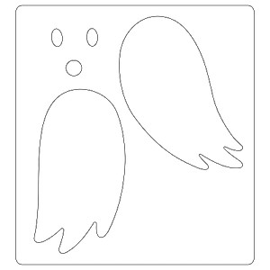 Sizzix Bigz Die-Cute Ghost by Olivia Rose, 664722, Multicolor