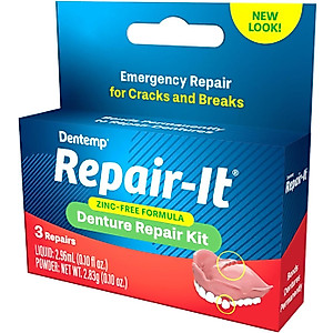 D.O.C. Repair-It Advanced Formula Denture Repair Kit 3 ea