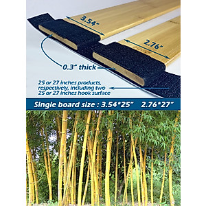 Kaupuar 27 * 25 inch Adjustable Couch Cushion Support Thicker Boards Insert Under Sofa Repair- Fix Sagging Furniture Seat (Set of 7)