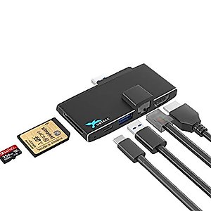 IMD-SUR393P7 Docking Type C3.1 Hub & Reader & HDMI & LAN for Surface Pro7