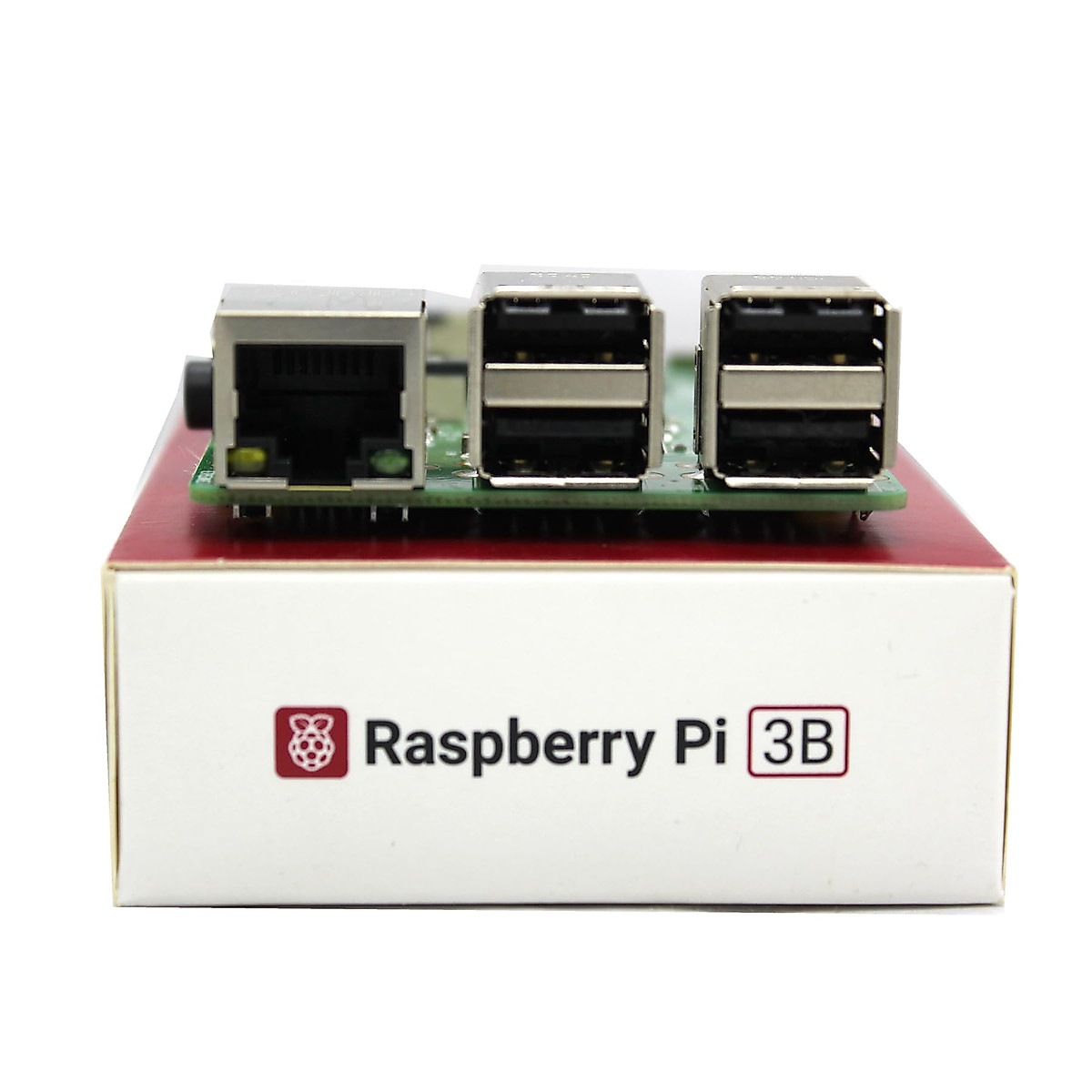 DIGISHUO Raspberry Pi 3 Model B Board 1G Ram 400MHz Wireless LAN and Bluetooth 3B+ Version (Raspberry Pi 3B Module)
