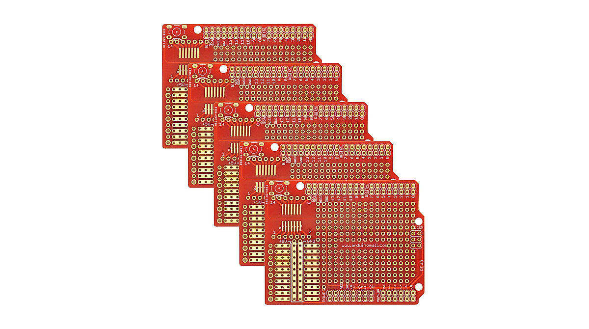 Gikfun Prototype PCB Breadboard for Arduino UNO R3 Shield Board (Pack ...