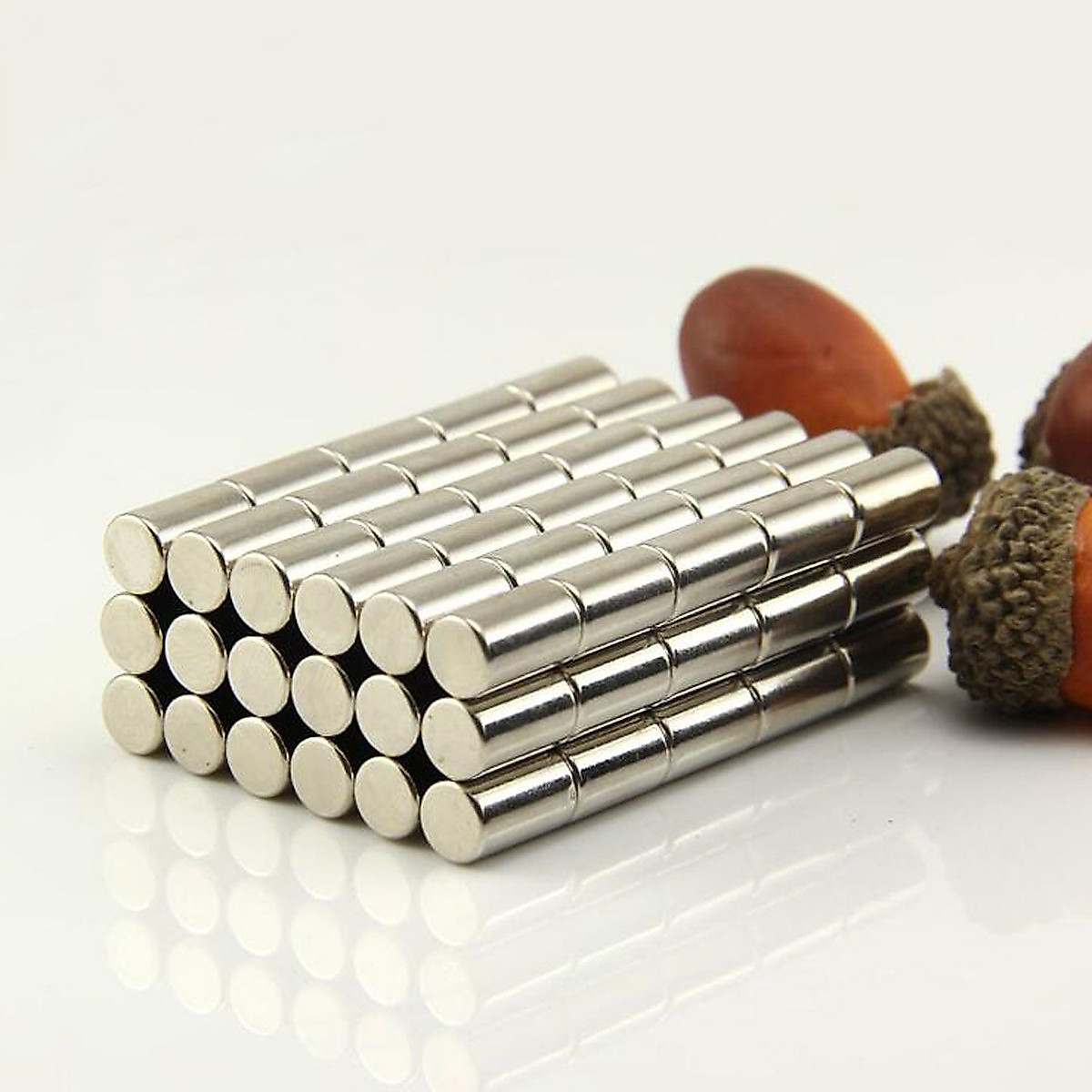 30 Pieces 6x10mm DIY Personalized Refrigeratorsmagnets Multi-Use for Fridge Door Whiteboard Map Bulletin Boards