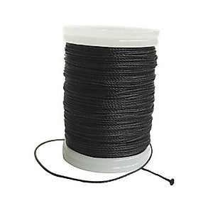 SHARROW Archery Serving Thread Bowstring Serving Material 131 Yards for Tying Peep Sight Nock Maintenance Accessories (Black)