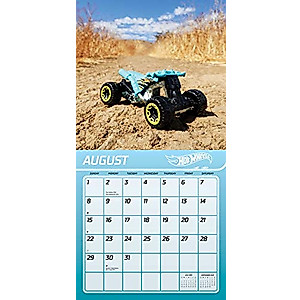 Hot Wheels 2021 Wall Calendar