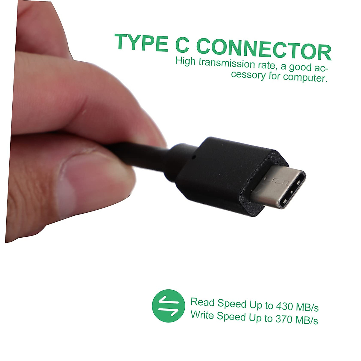 SOLUSTRE 250GB Mechanical Hard Disk External Portable Hard Drive USB 2.5in Metal Durable HDD for Desktop