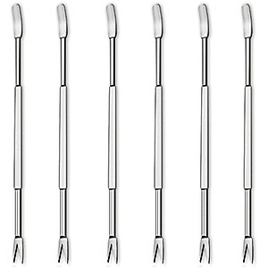 Artcome 12-piece Seafood Tools Set including 6 Lobster Shellers and 6 Forks,Seafood Cracker for Lobster, Crab, Crawfish, Prawns, Shrimp, Shellfish Sheller Knife with Flannel Storage Bag