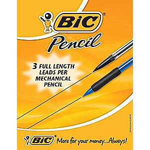 BIC Mechanical Pencil, Medium Point, 0.7mm, 5 ct