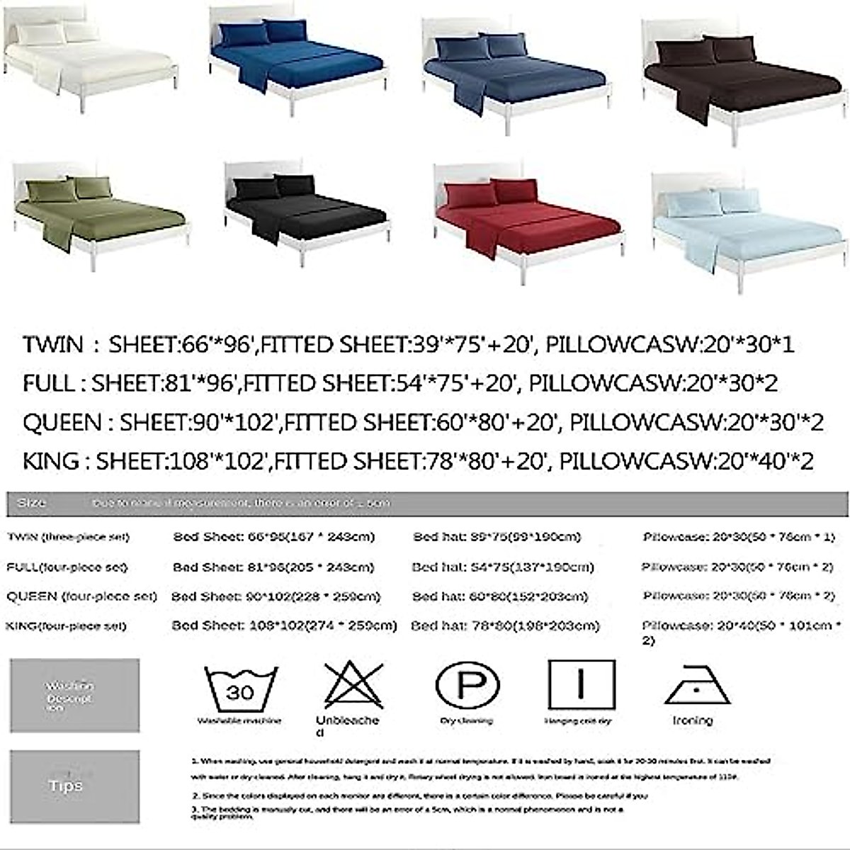 Rzzeel Casilva Sheets, Bed Sheets, Self Cleaning Sheets, Eucalyptus Sheets, Full Size Sheets, Temperature Regulating Sheets, Bedding Experience a Better Way to Sleep (Red,Twin)