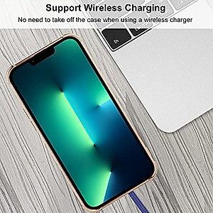 OOK Compatible with iPhone 13 Pro Max Case Luxury Plating Edge Bumper Case with Full Camera Lens Protection Cute Butterfly Pattern Cover for iPhone 13 Pro Max 6.7 Inch for Women Girl(Black)