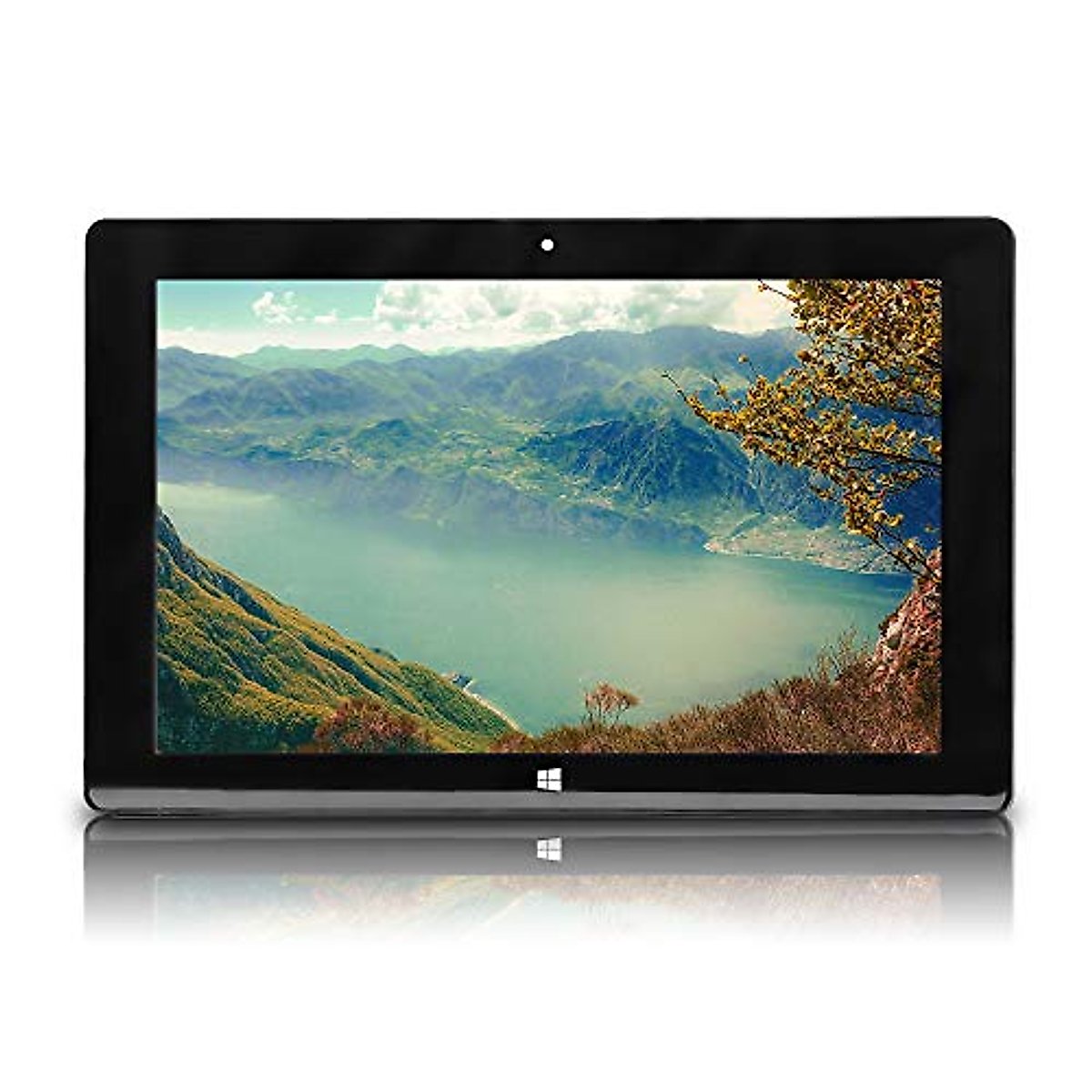 Fusion5 10" Windows 11 Pro FWIN232 Plus S1 Ultra Slim Windows Tablet PC - (4GB RAM, USB 3.0, Micro HDMI, Intel Quad-Core CPU, IPS HD Display, 5MP and 2MP Cameras, Bluetooth 4.0, Windows 11) (64GB)