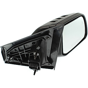 Kool Vue Driver & Passenger Side Power Heated Mirrors for Ford Edge 2011-2014 With Signal Light, Blind Spot Monitor, Memory & Puddle Lamp Paintable Build Date From February 08 2011
