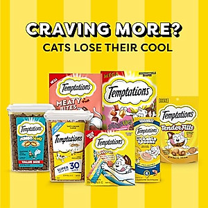 Temptations Creamy Puree with Chicken Lickable, Squeezable Cat Treats, 0.42 Oz Pouches, 16 Count (pack of 1)