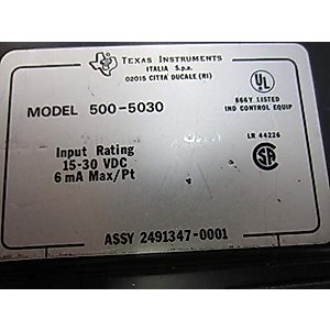 Texas Instruments 500-5030 LVDC Input Module T97078