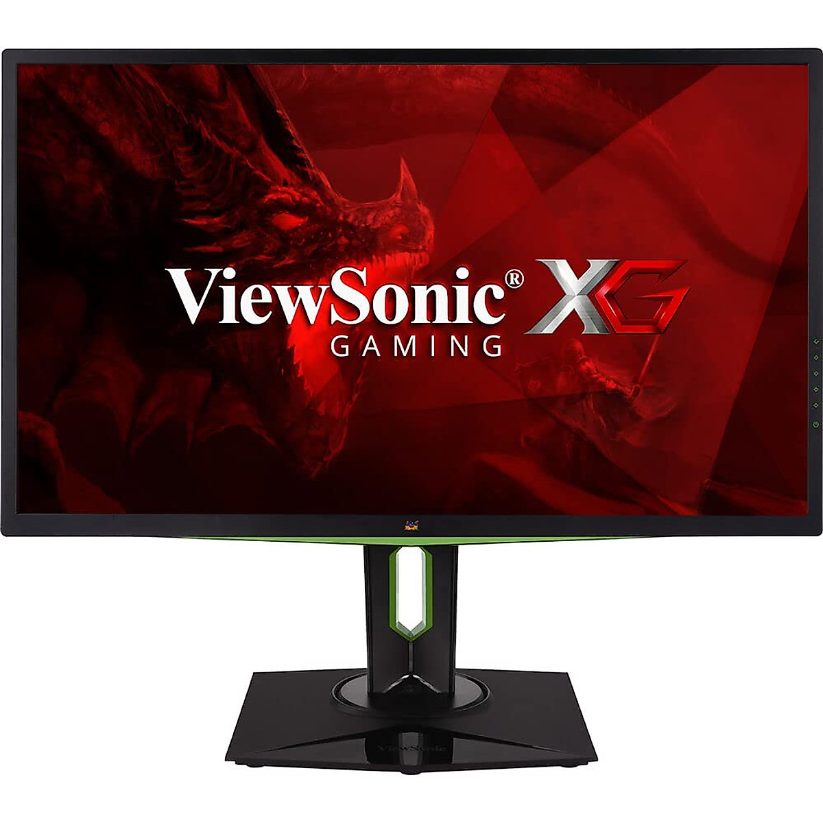 ViewSonic XG2760 27 Inch 1440p 165Hz 1ms Gsync Gaming Monitor with Eye Care Advanced Ergonomics HDMI and DP for Esports, Black