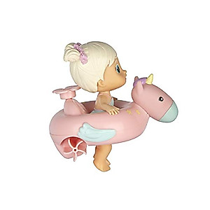 Bloopies Floaties Bath Toy - 4 Doll Set + Organizer