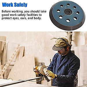 5 Inch 8 Hole Sander Replacement Pad for DeWalt - Fit DW4388, DW421, DW423, D26451/K, D26453 Orbital Sander