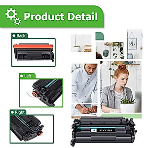 Aztech Compatible Toner Cartridge Replacement for HP 58A CF258A 58X CF258X for HP Pro M404dn M404n M404dw MFP M428fdw M428dw M428fdn Toner Printer M404 M428 M406 M430 (Black 2-Pack)