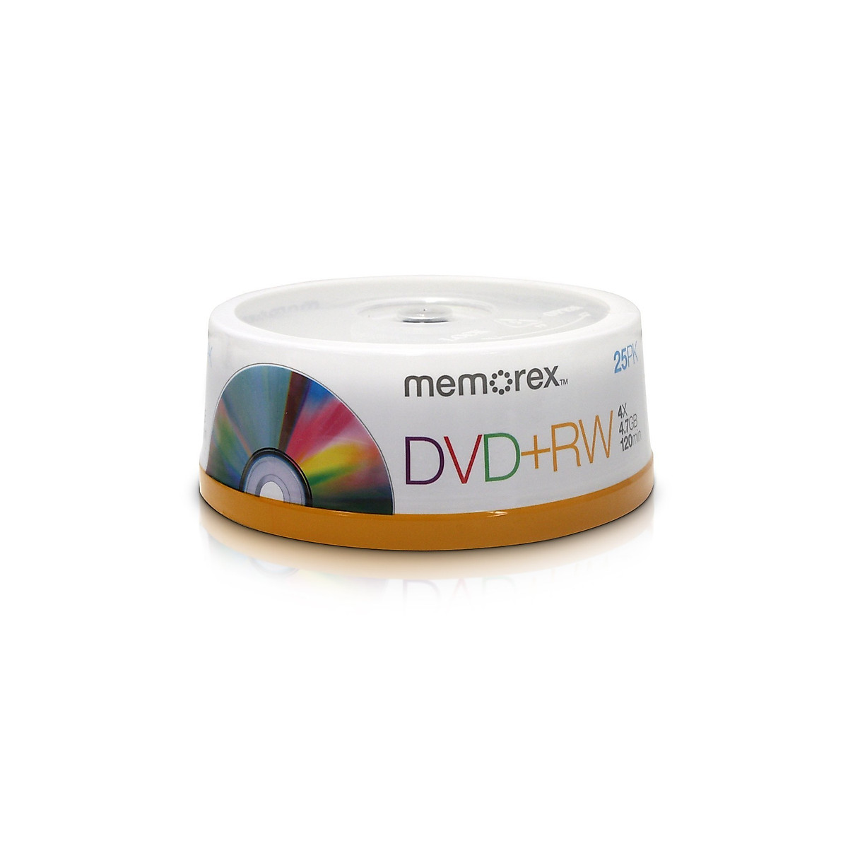 Memorex 4x DVD+RW 25 Pack Spindle