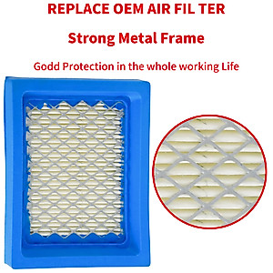 HUSWELL 14-096-133-S XT650 Air Filter for Kohler XT650 XT675 Engine Poulan Husqvarna Toro Lawn Boy Push Lawn Mower