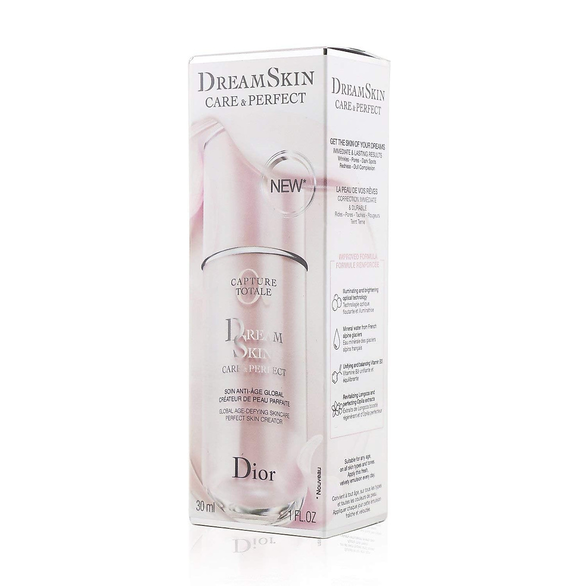 Dior CAPTURE DREAMSKIN Care & perfect - global age-defying skincare - perfect skin creator 1 oz / 30 ml