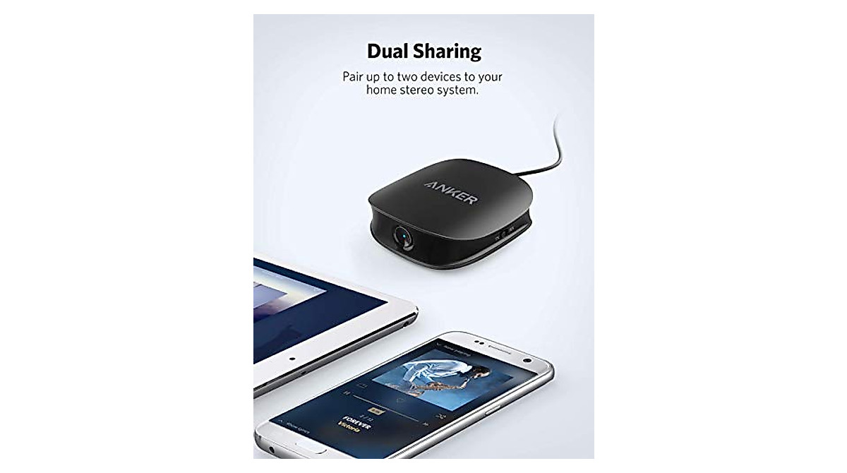 Anker Soundsync A3341 Bluetooth Transmitter & Receiver - HD & Low-Latency