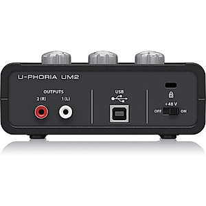 Behringer U-Phoria UM2 USB Audio Interface