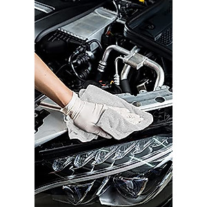 DecorRack 10 Pack 100% Cotton Wash Cloth, Luxurious Soft, 12 x 12 inch Ultra Absorbent, Machine Washable Washcloths, White (10 Pack)