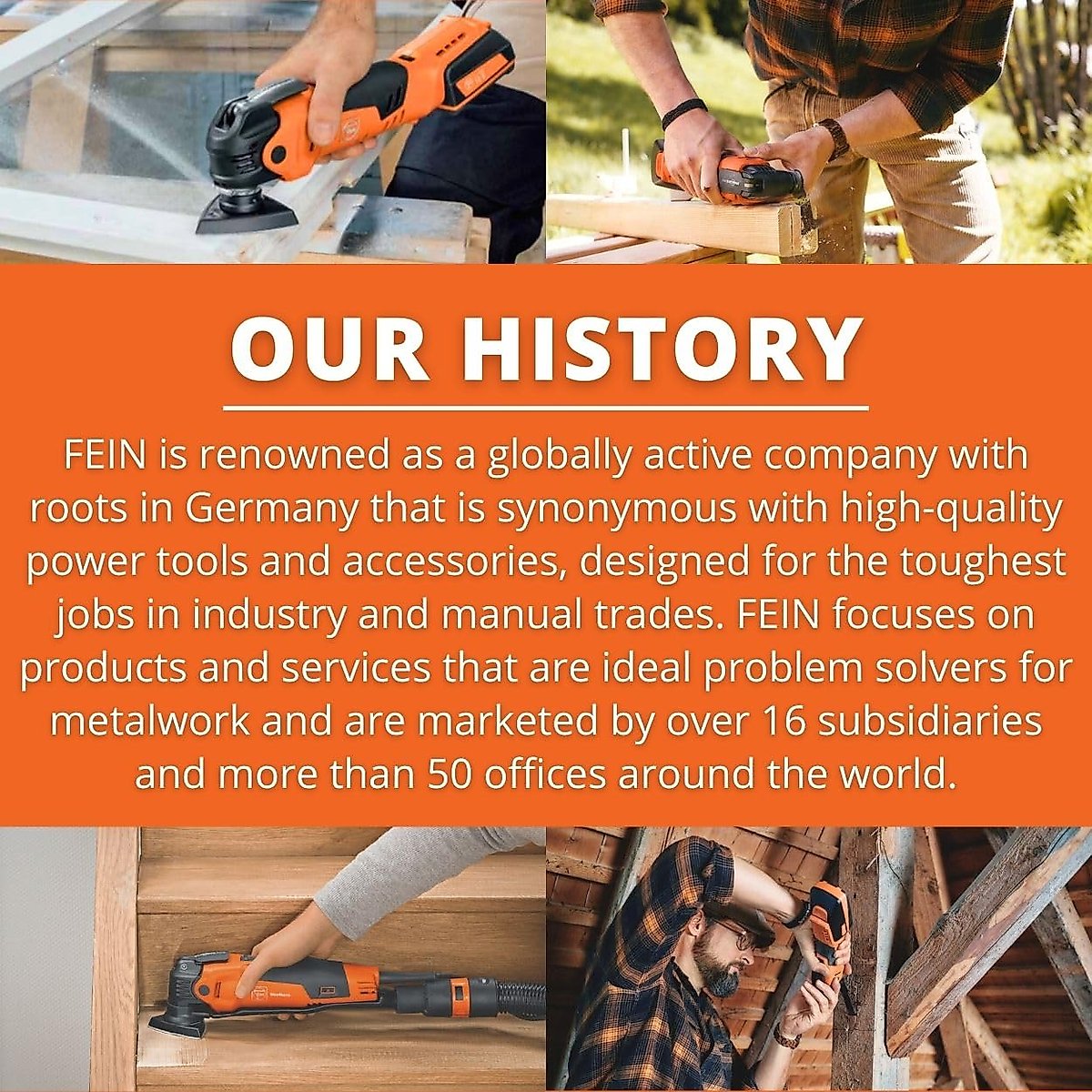 Fein MultiMaster MM 700 Max Oscillating MultiTool Set with QuickIn, Anti-Vibration System and Tacho Generator - 450 W, StarlockMax Tool Mount - 72296863090