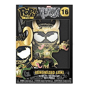Funko Pop! Sized Pin Marvel: Venom: Loki
