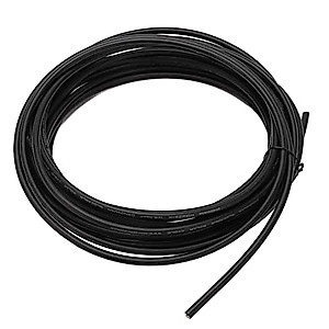 Solar Extension Cable, Low Resistance Solar Panel Wire Energy Saving Resistant Protective for Industry (Black 6mm² 10m)