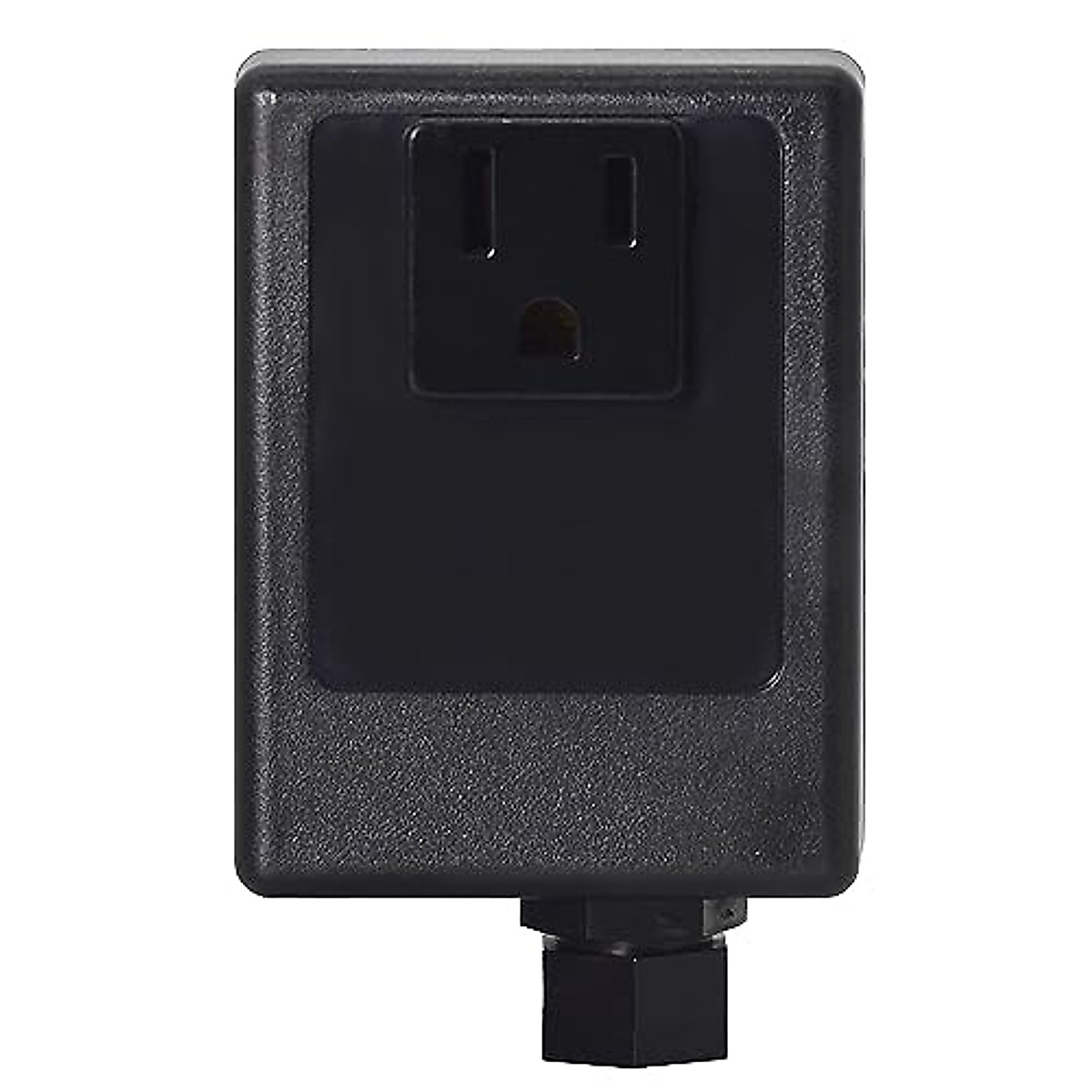 Westbrass ASB-07 Sink Top Waste Disposal Air Switch and Single Outlet Control Box, Flush Button, 1-Pack, Satin Nickel