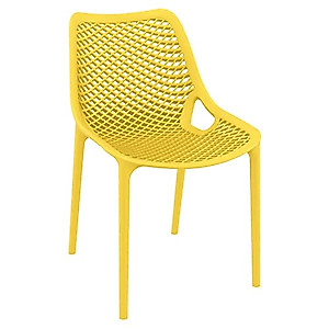 Compamia Air Patio Dining Chair in Yellow (Set of 2)
