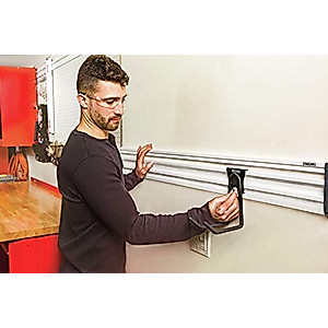 CRAFTSMAN Versatrack Garage Storage System, Storage Rail with 20 Piece Set Mounting Accessories (CMST22000)