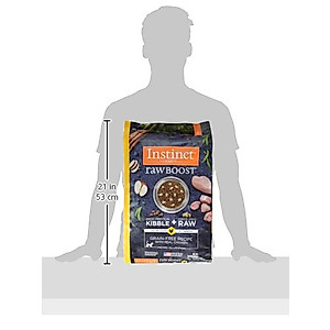 Instinct Raw Boost Grain Free Recipe with Real Chicken Natural Dry Cat Food, 10 lb. Bag