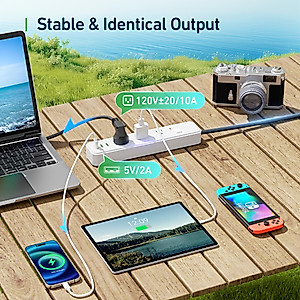 EVJUICION V2L Vehicle to Load Adapter Compatible with Hyundai Ioniq 5 Ioniq 6 Kia EV6 EV9 NIRO EV 15 Amp V2L Adapter for J1772 Electric Cars Discharger Socket with 120V US Socket