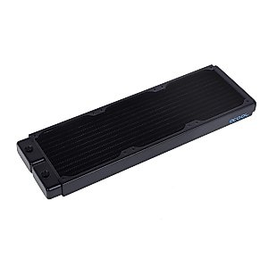 Alphacool NexXxos ST30 Full Copper 360mm Radiator V.2, 120mm x 3, Triple Fan, Black
