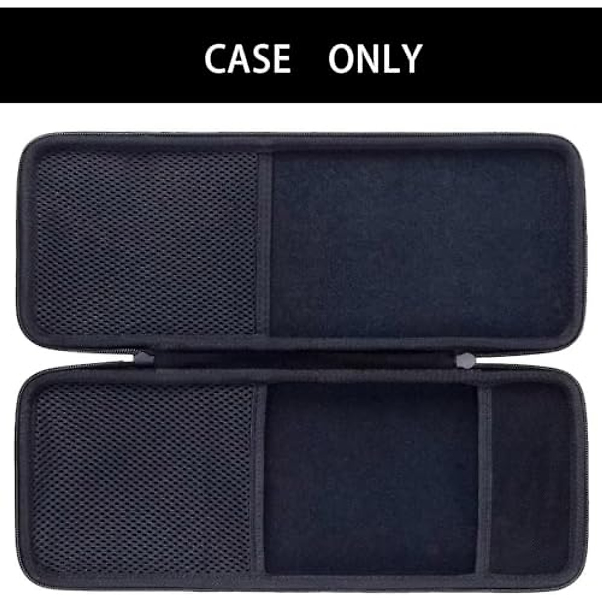 co2CREA Hard Case Compatible with Logitech Pebble 2 Combo K380 K380s Pebble Keys 2 + M350 Wireless Keyboard and Pebble Mouse Combo (Black)