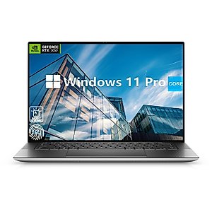 Dell XPS 15.6" FHD Business Laptop, 12th Gen Intel i7-12700H, Windows 11 Pro, 32GB DDR5 RAM, 1 TB SSD, NVIDIA GeForce RTX 3050, Fingerprint Reader, Backlit Keyboard