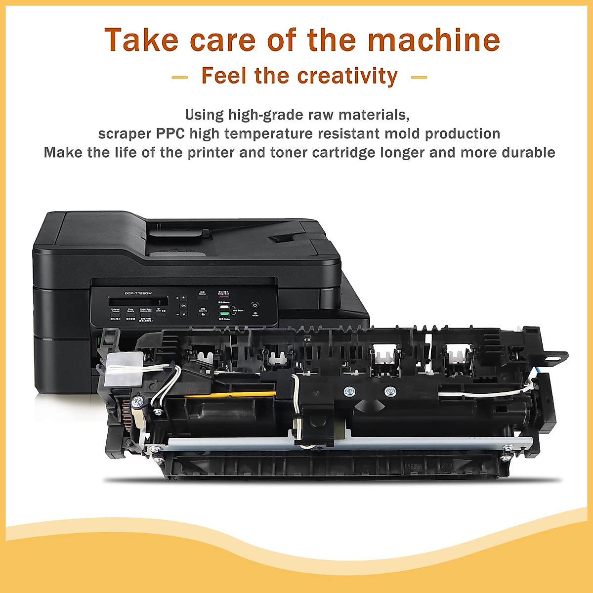 LY6753001 LR2231001 Fuser Fixing Unit Compatible with Brother MFC-9340CDW HL3140CW HL3170 MFC9130CW 9340CDW MFC-9130CW, MFC-9140cdn, MFC-9330CDW, MFC-9340CDW HL-3150cdw, HL-3170CDW, DCP-9020cdw