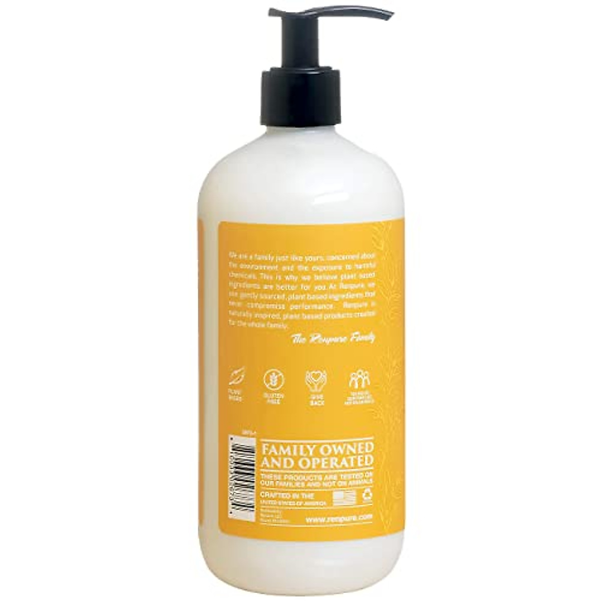 Renpure Plant-Based Body Lotion for Dry Skin – Coconut Oil, Aloe Vera & Vitamin E Oil for Skin – Hydrating, Lightweight Natural Body Lotion & Fast Drying Body Moisturizer Cream, 16 Fl. Oz.