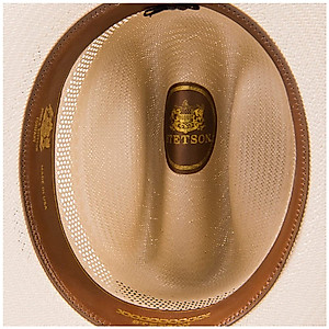 Stetson Men's Open Road 10X Vented Straw Cowboy Hat, Toast - 7 1/4