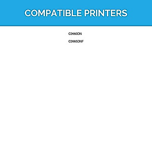 LD Products Compatible 593 Replacement for Dell C2660dn & C2665dnf High Yield Printer Toner Cartridges (3 Black 593-BBBU, 1 Cyan 593-BBBT, 1 Magenta 593-BBBS, 1 Yellow, 593-BBBR, 6-Pack)