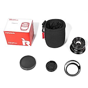 PERGEAR 35mm F1.4 Full-Frame Manual Focus Lens, Compatible with Sony E-Mount Cameras A7 A7II A7III A7R A7RII A7RIII A7RIV A7S A7SII A7SIII A9 A7C A6400 A6000 A6600 A6100 A6500 A6300 (Black)