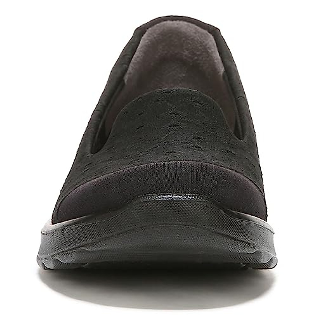 BZees Womens Galaxy Slip-On Black Eyelet 6 M