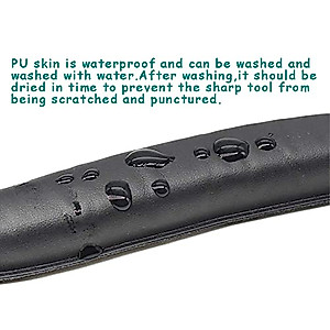 VR Facial Interface Bracket PU Leather Foam Face Pad Replacement Protective Lens Cover for Oculus Quest 2 VR Headsets Comfortable Sweat-Proof