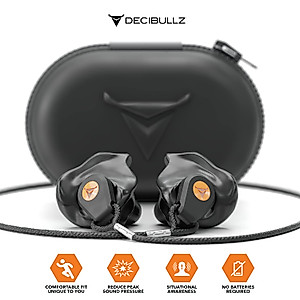 Decibullz - Custom Molded Percussive Filters, Custom Molded Hearing Protection