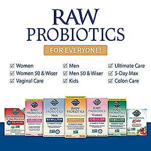 Garden of Life Raw Acidophilus and Bifidobacteria Organic Probiotic Supports Digestive Health & Immune System for Kids, Gluten & Soy Free, Packaging May Vary, 3.4 Oz